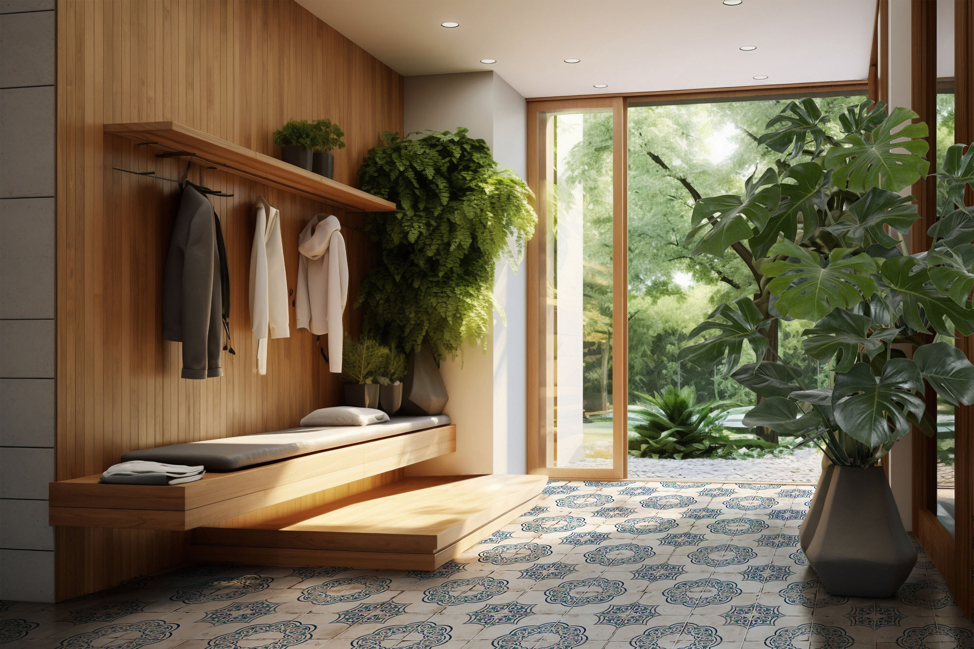 Serie Magnolia Piezas Cerámicas de Nanda Tiles