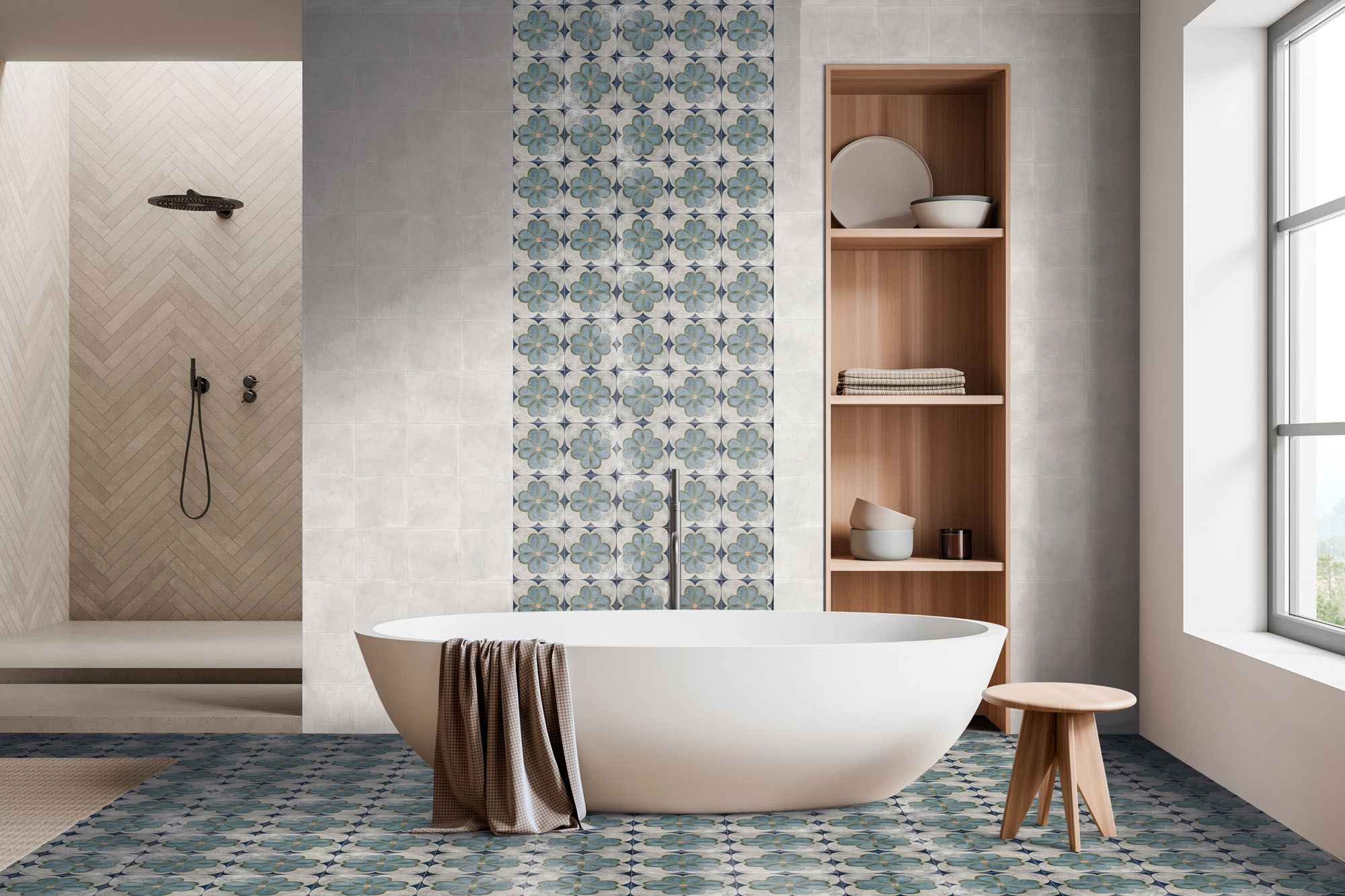 Serie Veranda Piezas Cerámicas de Nanda Tiles