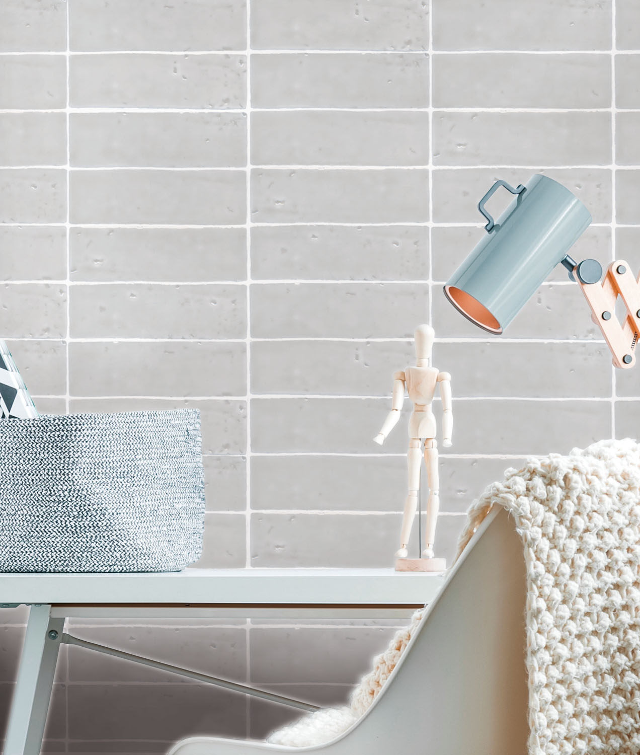 Serie Laurel Clay Piezas Cerámicas de Nanda Tiles