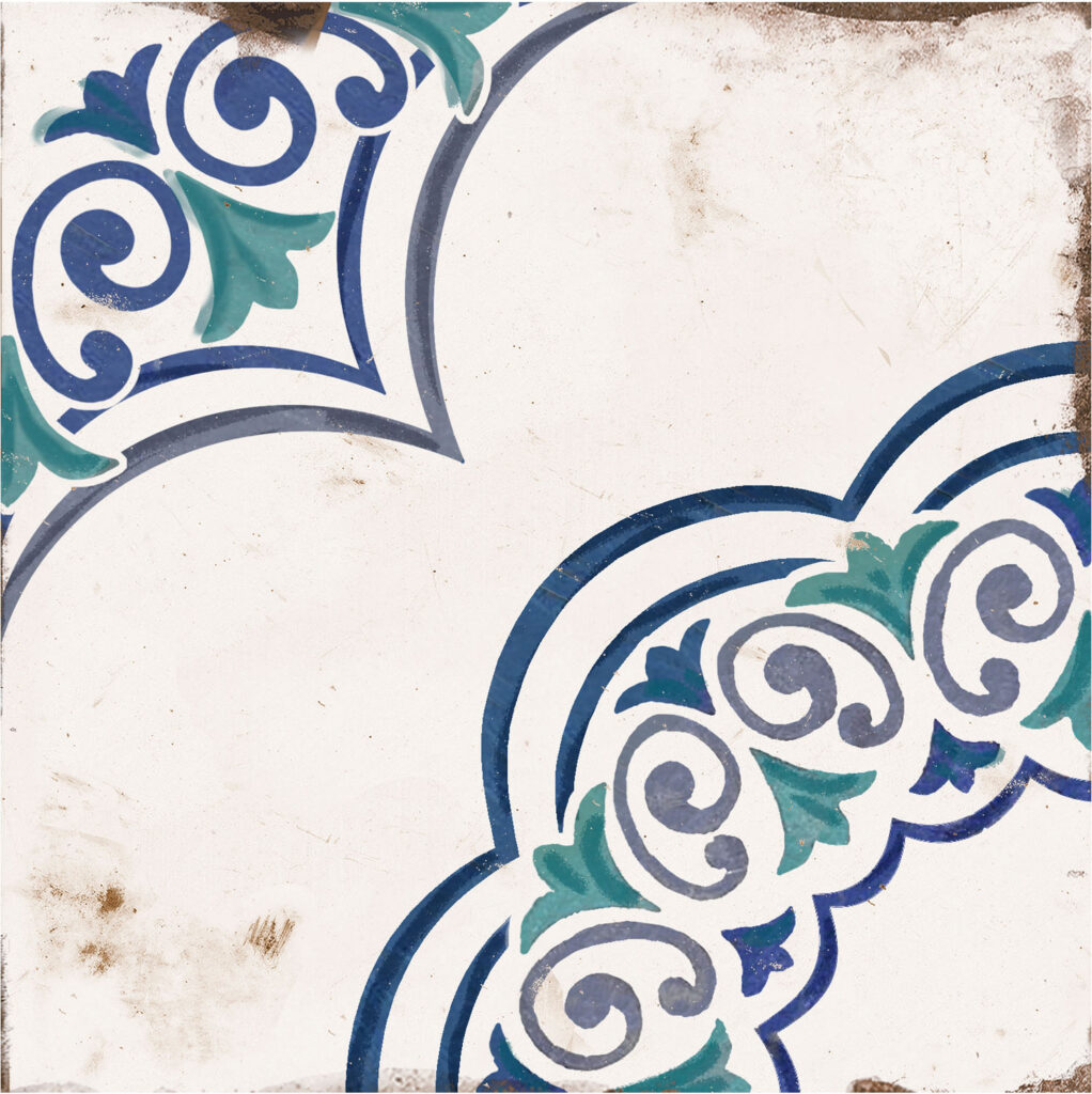 Serie Magnolia Piezas Cerámicas de Nanda Tiles